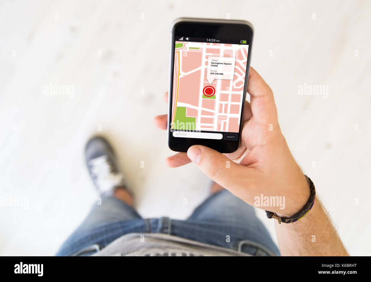Smart maps hi-res stock photography and images - Alamy