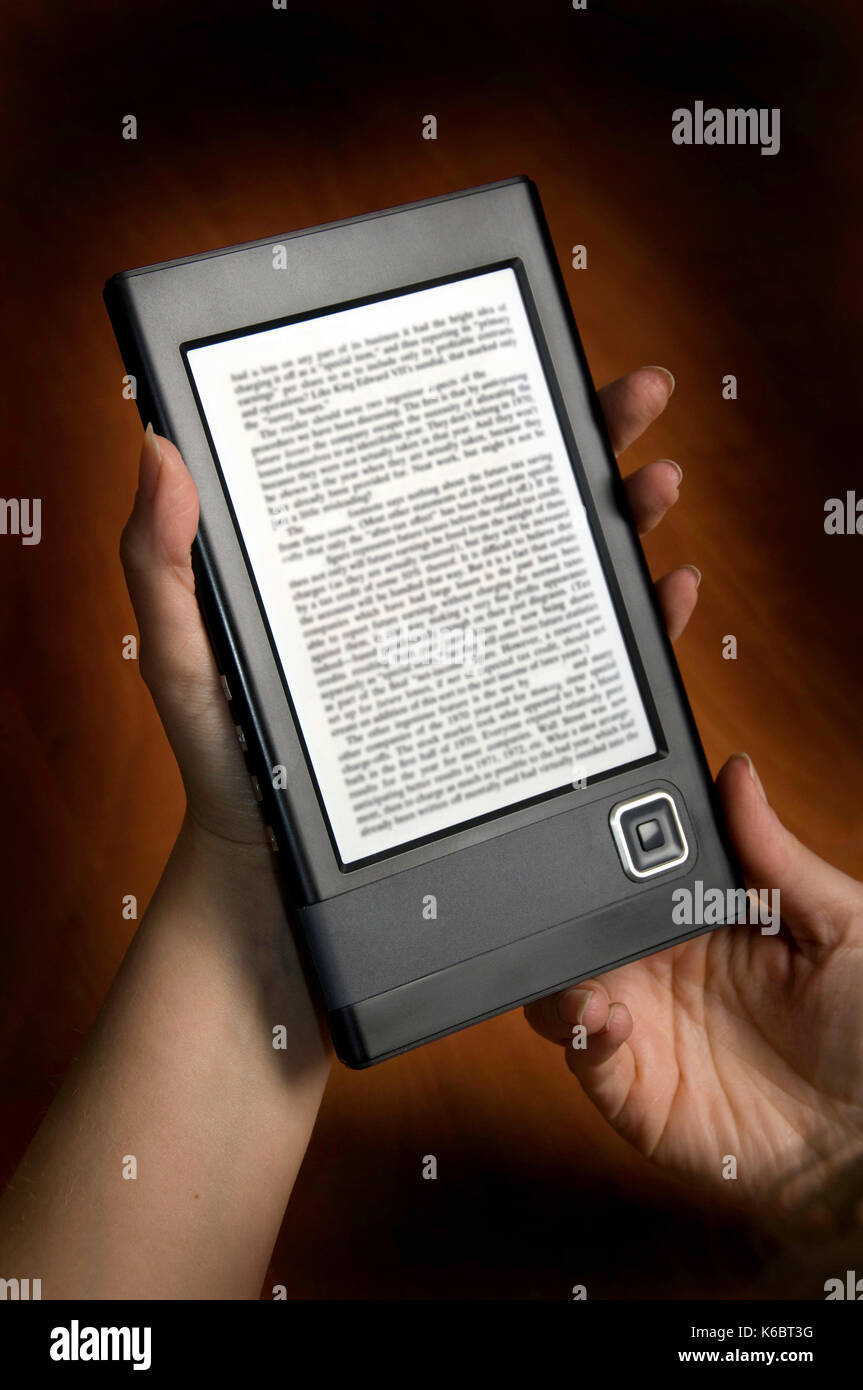 Digital reader hi-res stock photography and images - Alamy