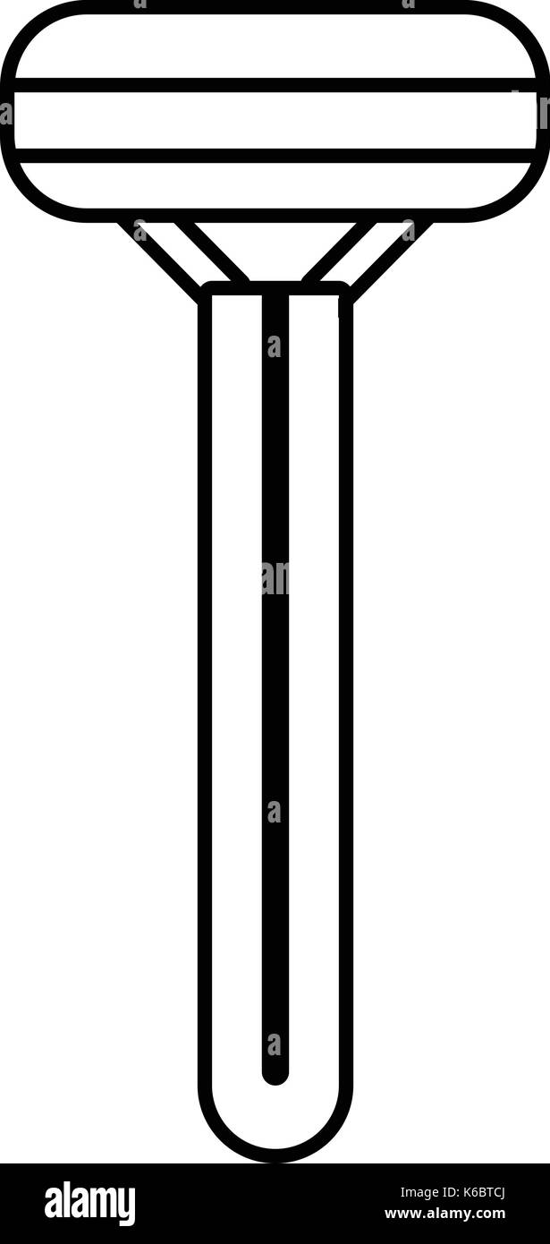 Woman razor icon. Outline illustration of woman razor vector icon for ...