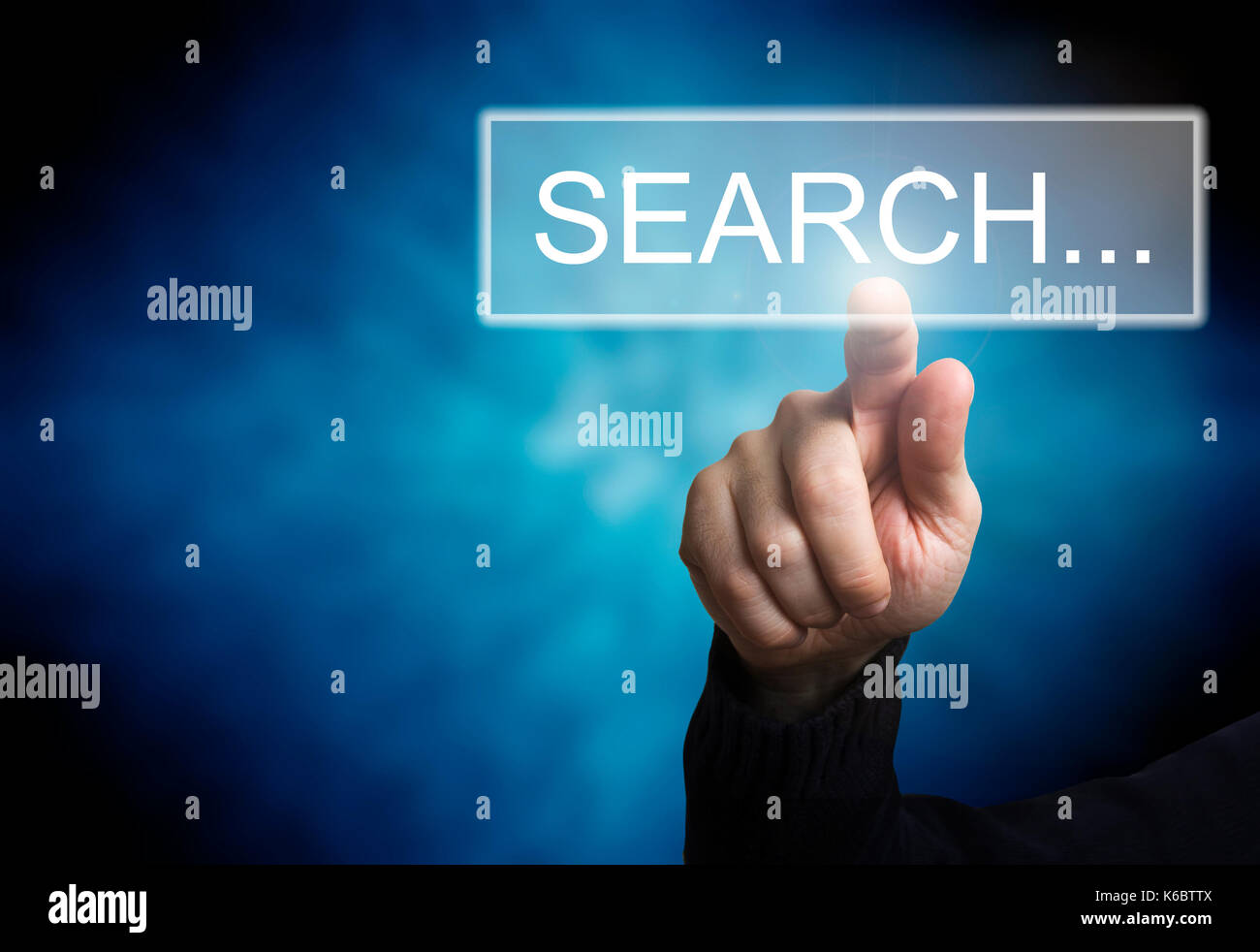 Searching for information and data hi-res stock photography and images ...