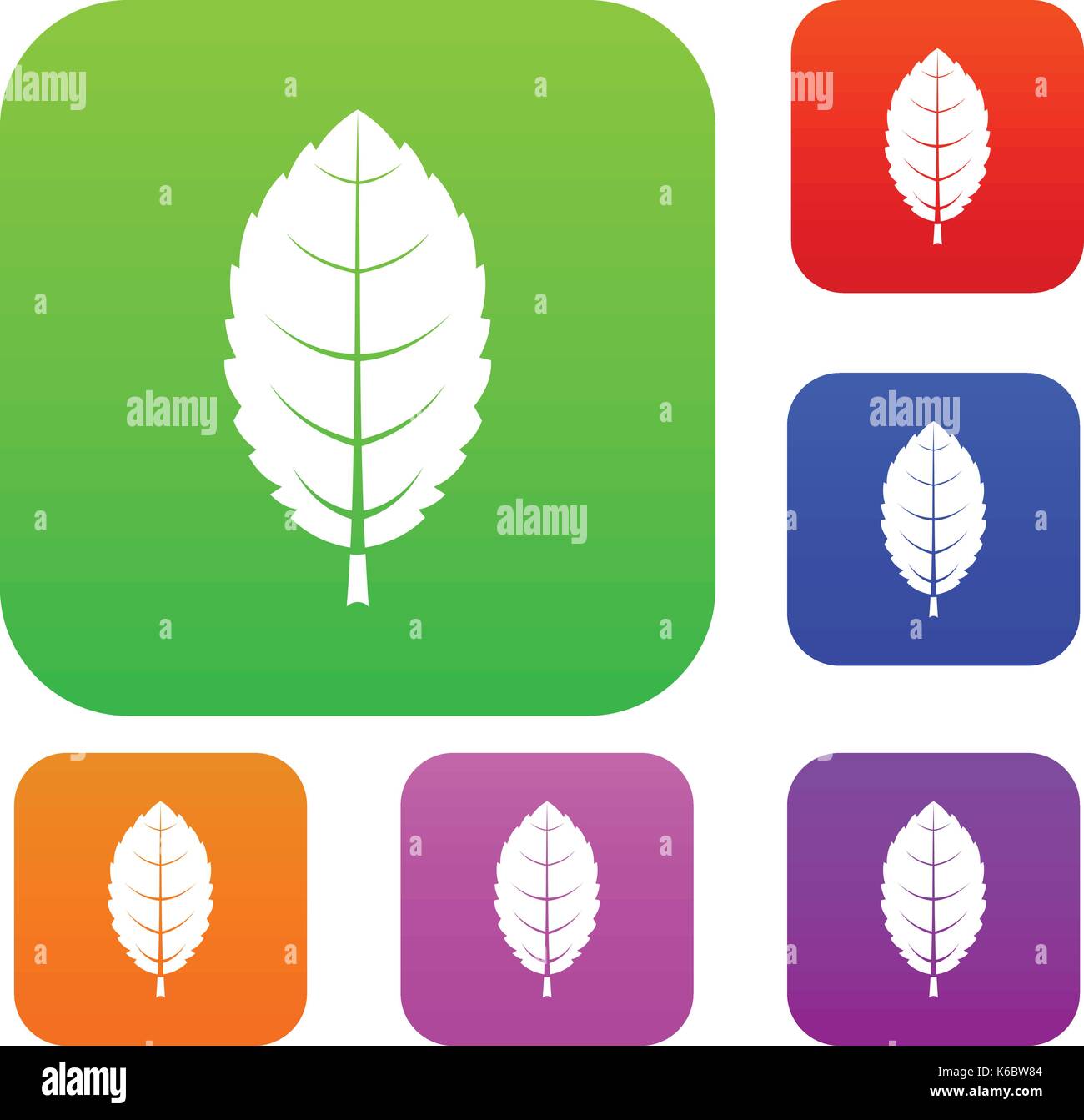 Red leaf plum tree Stock Vector Images - Alamy