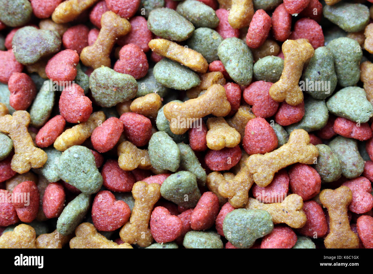dog food and cat food background Stock Photo - Alamy
