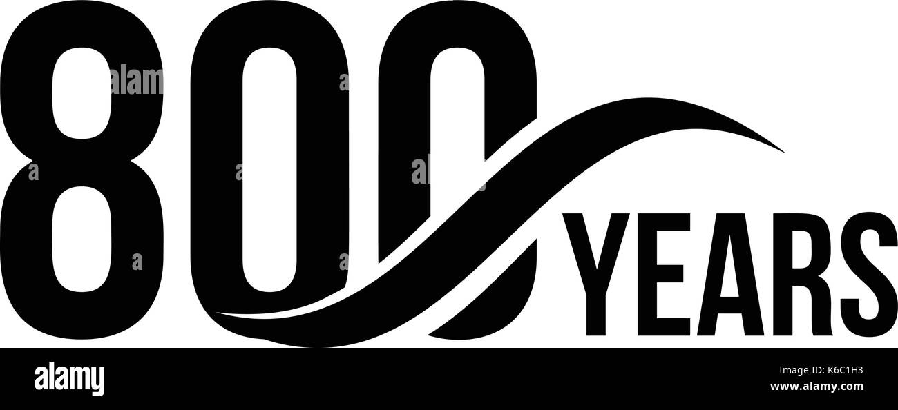 Vector isolated anniversary date logo template for business company ...