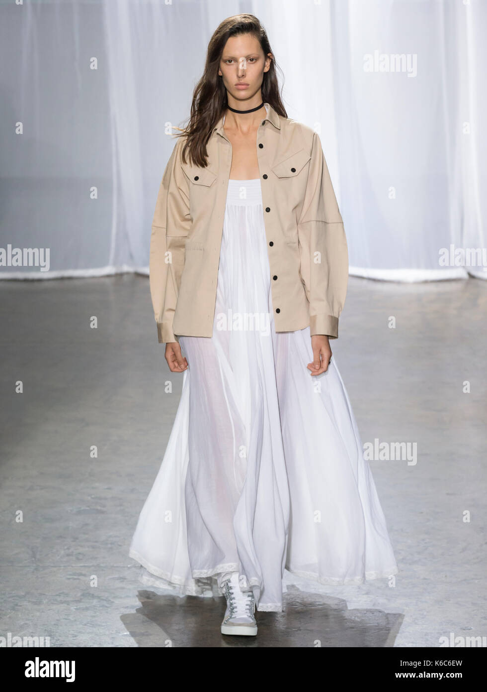 Ruby Aldridge on the catwalk Stock Photo - Alamy