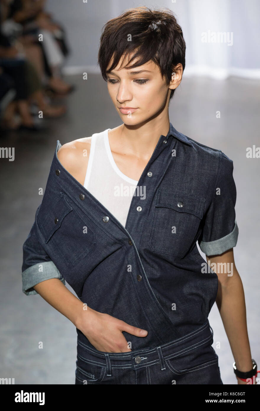 Sija Titko on the catwalk Stock Photo - Alamy