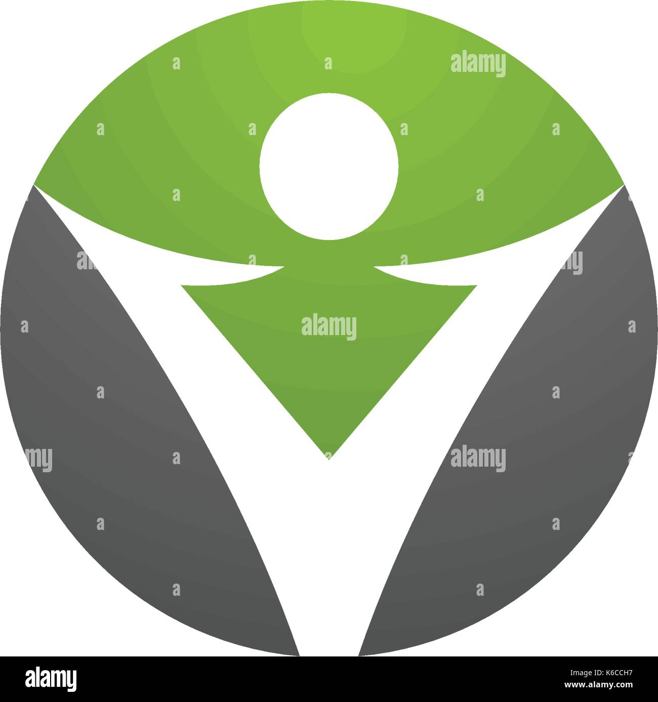 Human character logo sign Health care logo sign Stock Vector Image ...