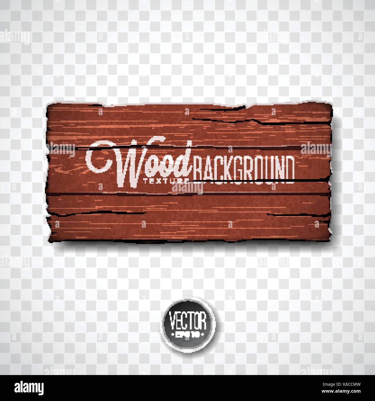 Vector wood texture background design. Natural dark vintage wooden ...