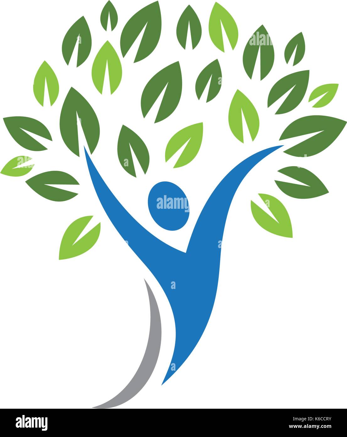 Human character logo sign Health care logo sign Stock Vector Image ...