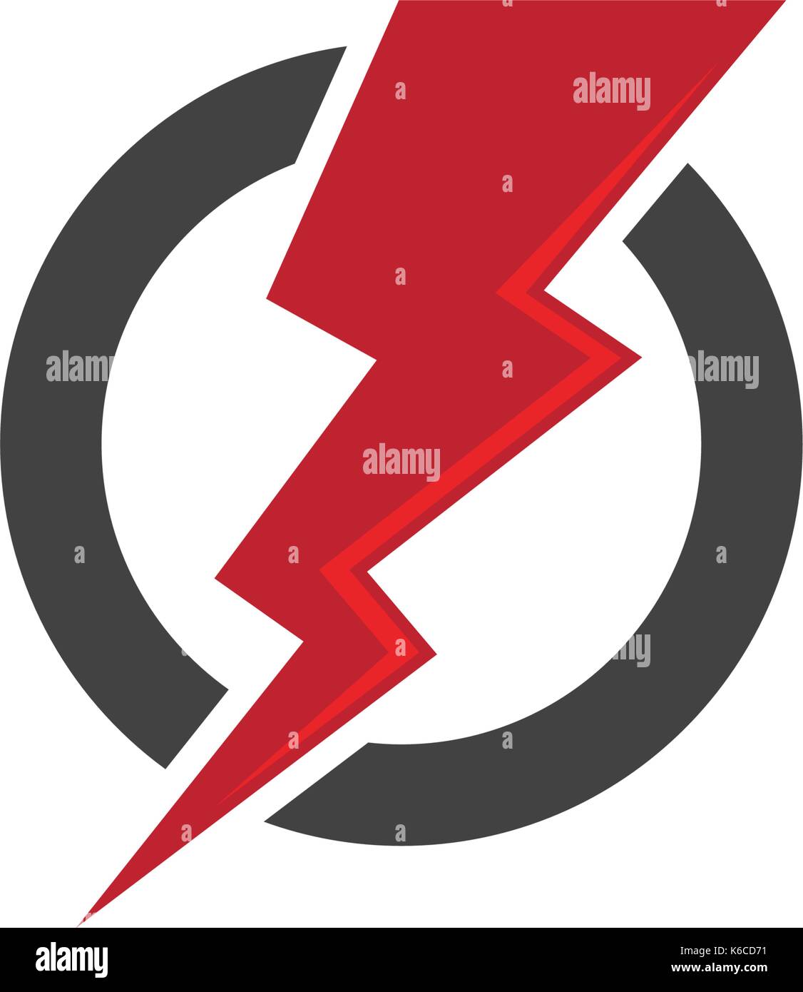 Lightning Logo Template vector icon illustration design Stock Vector ...