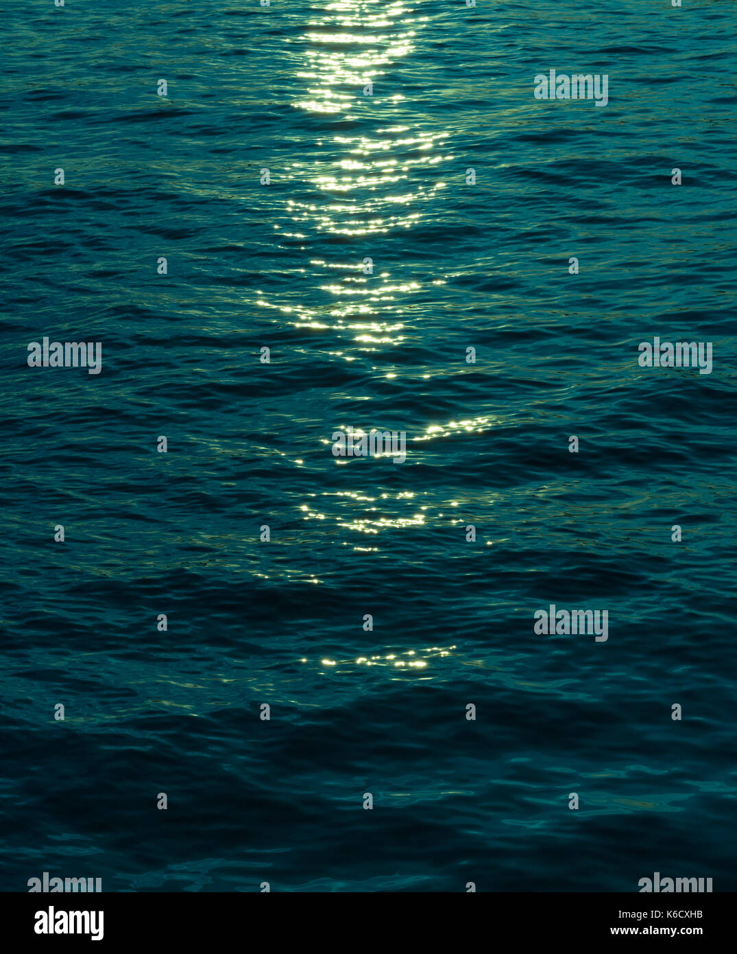 Sea sparkling, sunset Stock Photo - Alamy