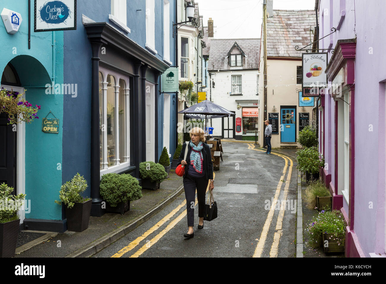 Market street llandeilo hi-res stock photography and images - Alamy
