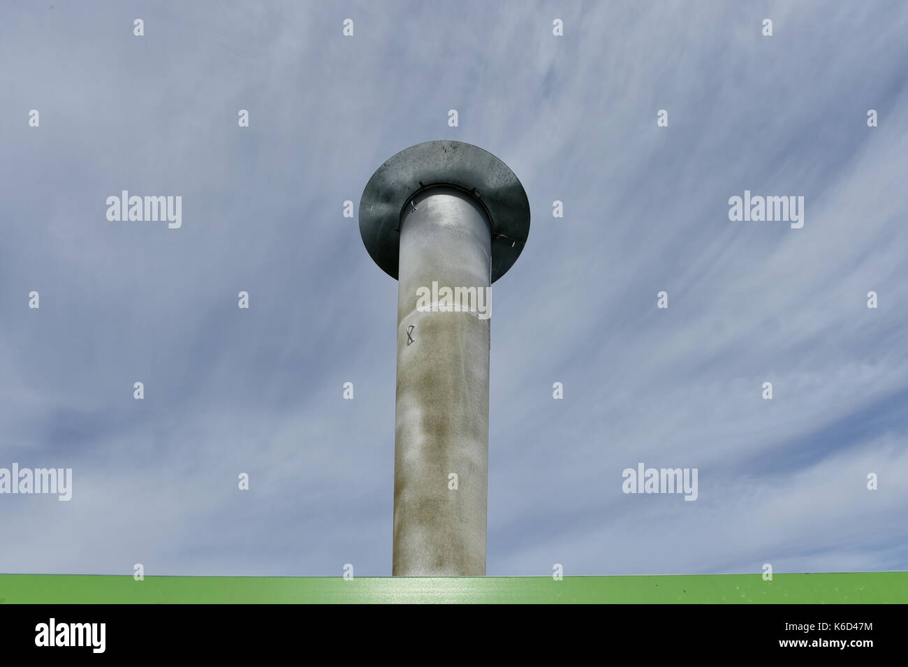 Svincany, Czech Republic. 12th Sep, 2017. Hail cannon is seen in ...