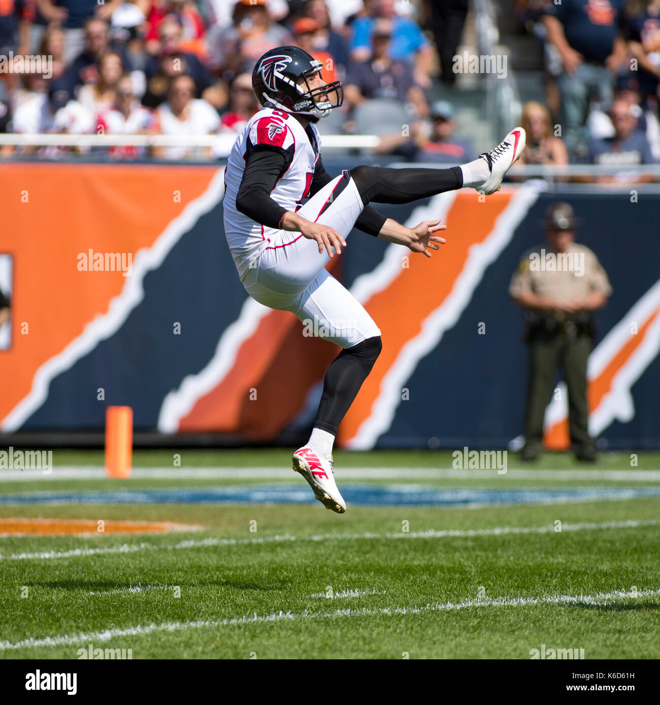 Chicago, Illinois, USA. 10th Sep, 2017. - Atlanta Falcons #5 Matt ...