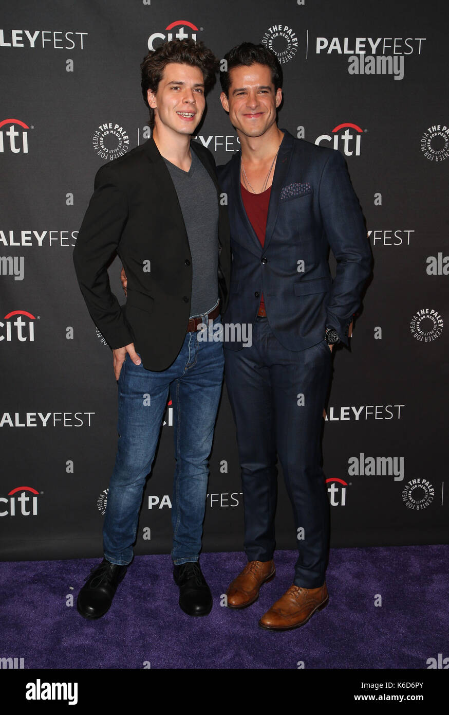 Los Angeles, USA. 11th Sep, 2017. Gus Halper, Miles Gaston Villanueva ...