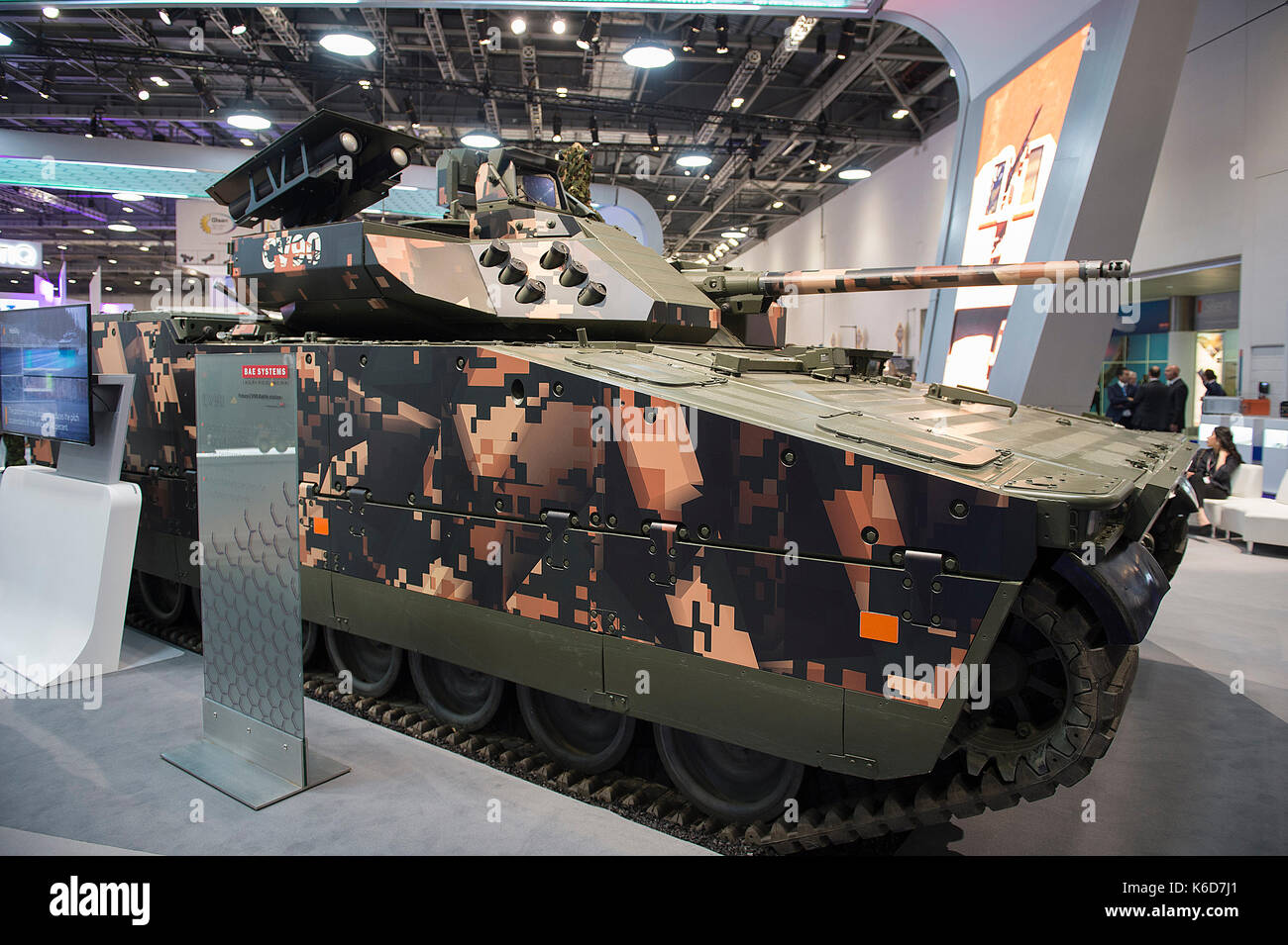 Bae systems future cv90 battle station vehicle hi-res stock photography ...