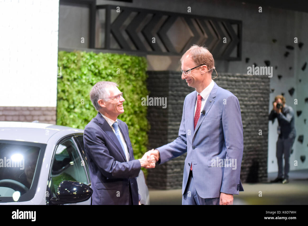 Frankfurt, Germany. 12th Sep, 2017. Carlos Tavares, CEO Peugeot Citroen ...