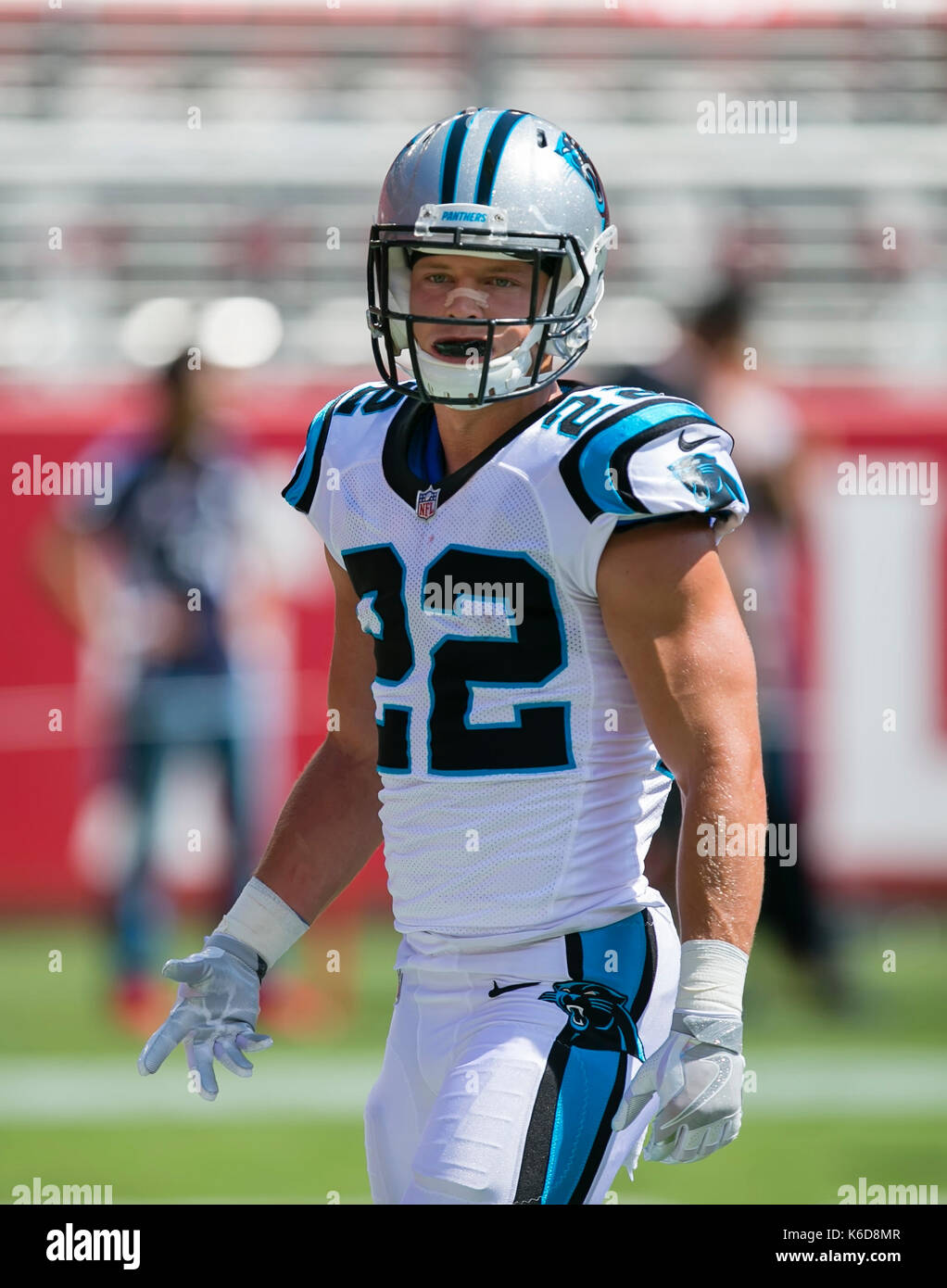 Christian mccaffrey panthers hi-res stock photography and images - Alamy