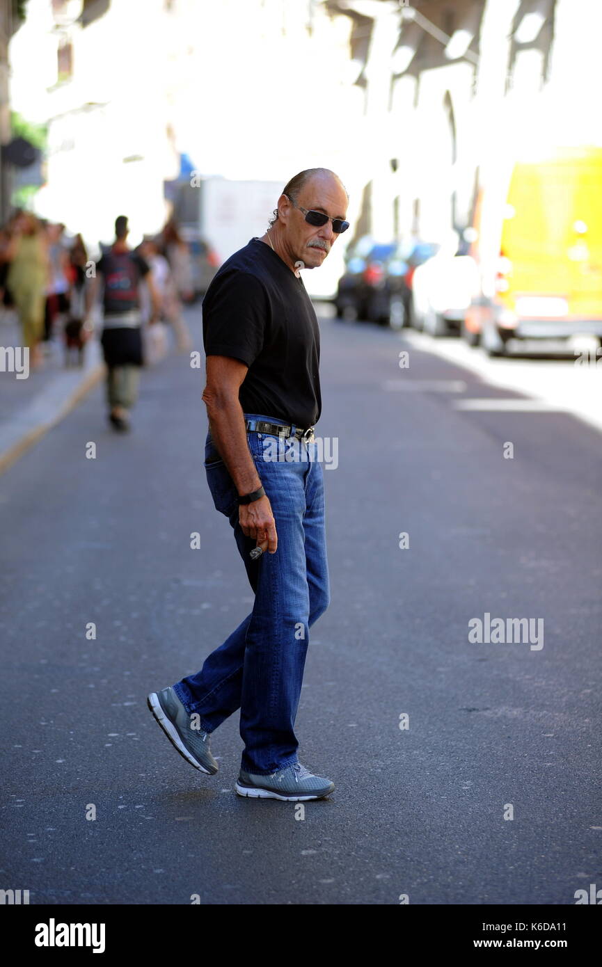 Milan, Italy. 12th Sep, 2017. Milan, Leslie Gold star of the Fist Bench ...