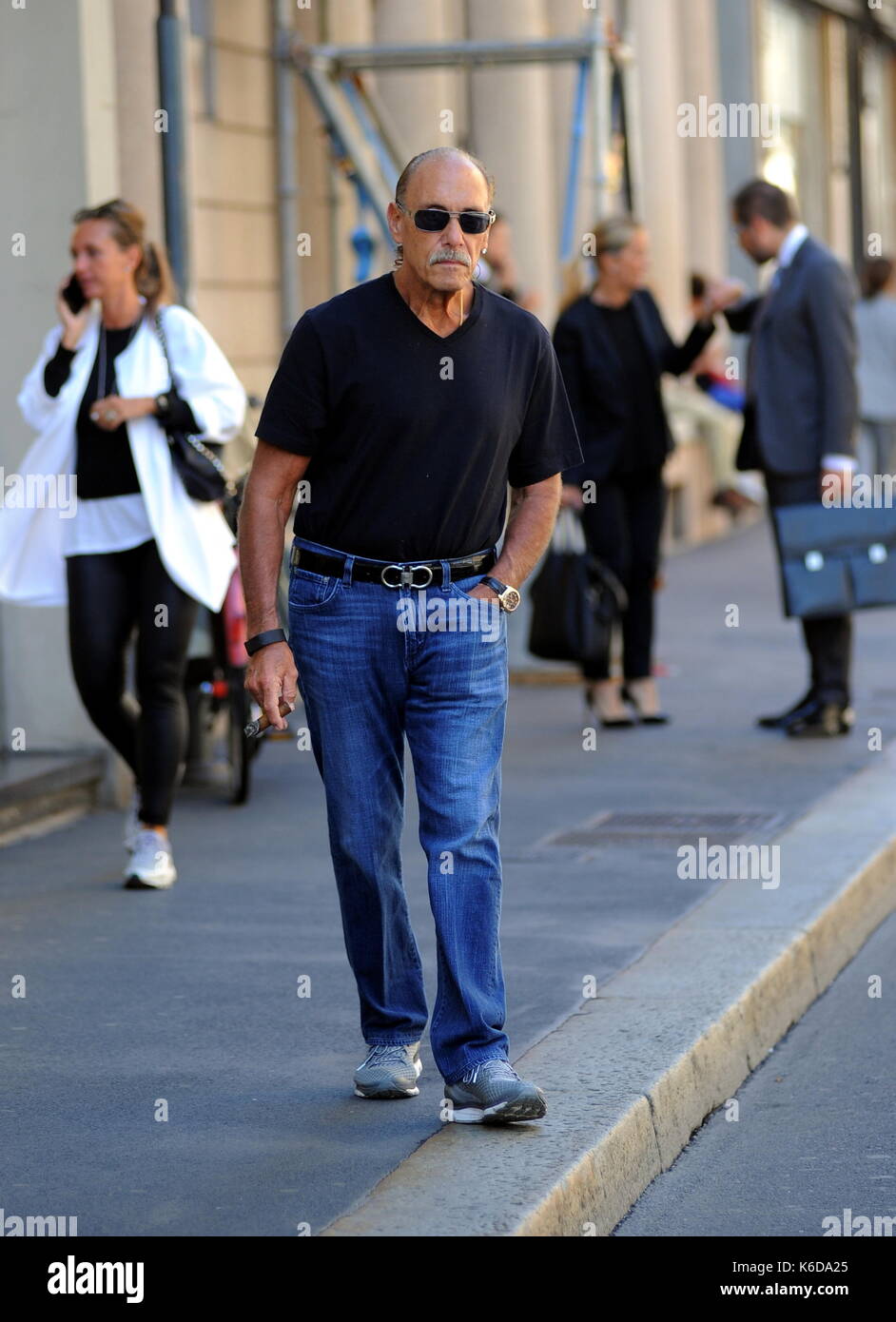 Milan, Italy. 12th Sep, 2017. Milan, Leslie Gold star of the Fist Bench ...