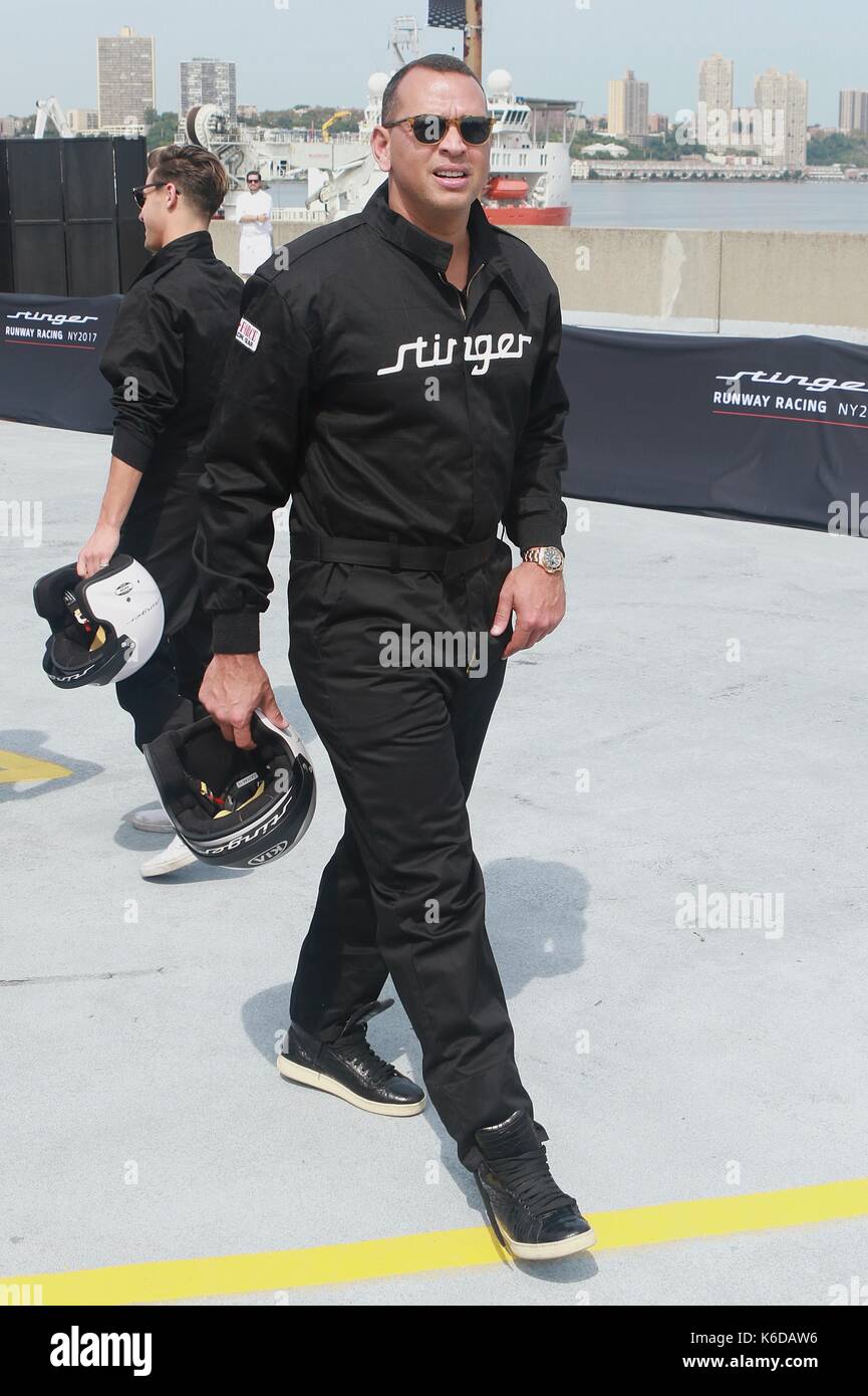 New York, NY, USA. 12th Sep, 2017. Alex Rodriguez at Kia Race the ...