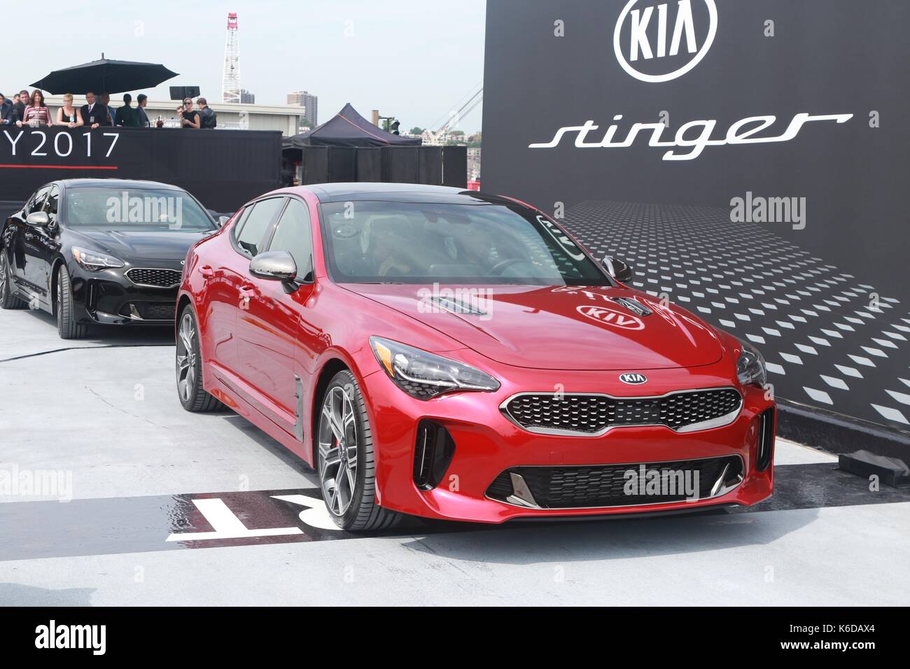 New York, NY, USA. 12th Sep, 2017. KIA Stinger at Kia Race the Runway ...