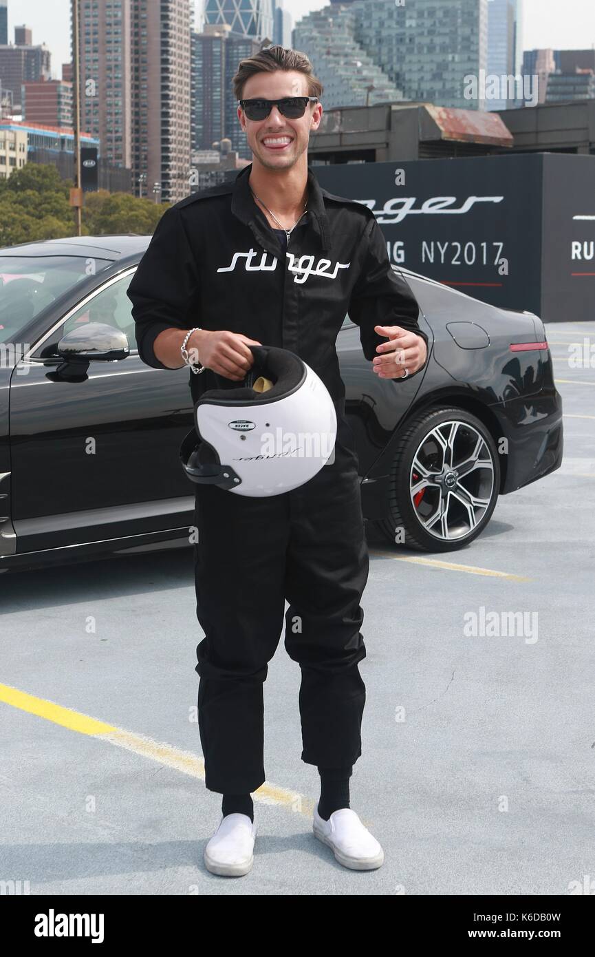 New York, NY, USA. 12th Sep, 2017. Cameron Dallas at Kia Race the ...
