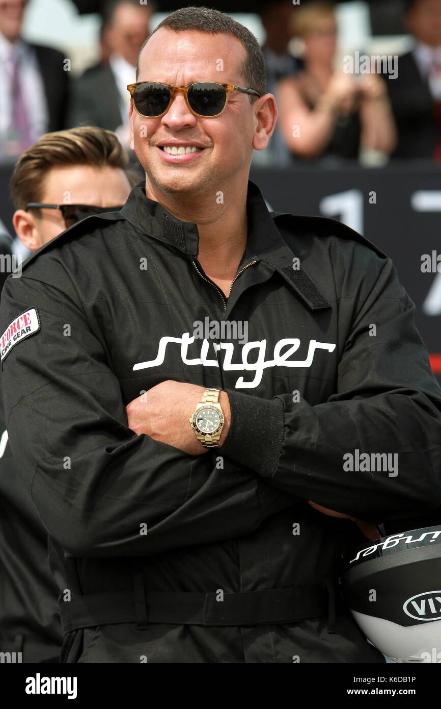 New York, NY, USA. 12th Sep, 2017. Alex Rodriguez in attendance for Kia ...
