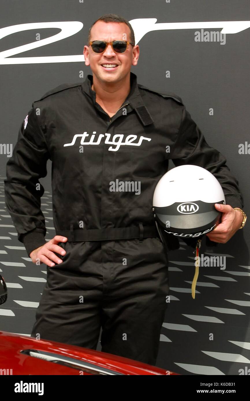 New York, NY, USA. 12th Sep, 2017. Alex Rodriguez in attendance for Kia ...