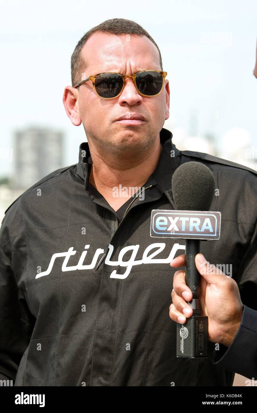New York, NY, USA. 12th Sep, 2017. Alex Rodriguez in attendance for Kia ...