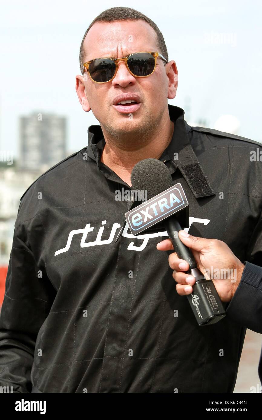 New York, NY, USA. 12th Sep, 2017. Alex Rodriguez in attendance for Kia ...