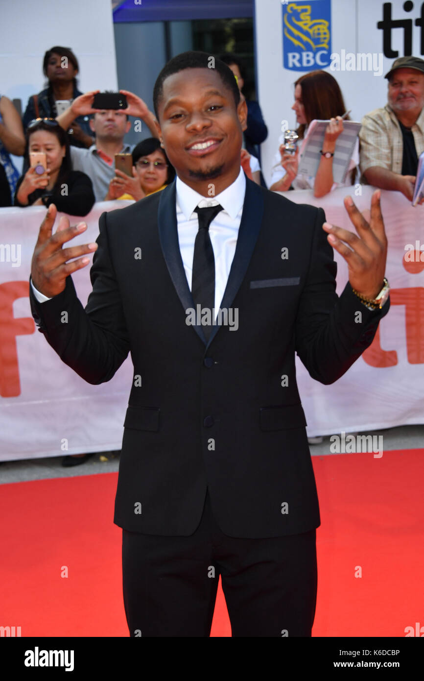 Toronto, Ontario, Canada. 12th Sep, 2017. JASON MITCHELL attends ...