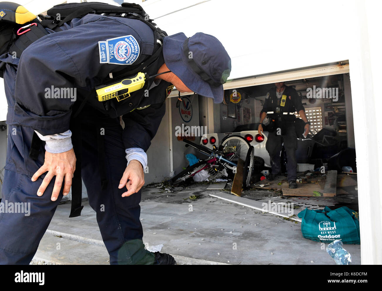 September 12, 2017 - Cudjoe Key, Florida, U.S.- LA City Fire Department ...