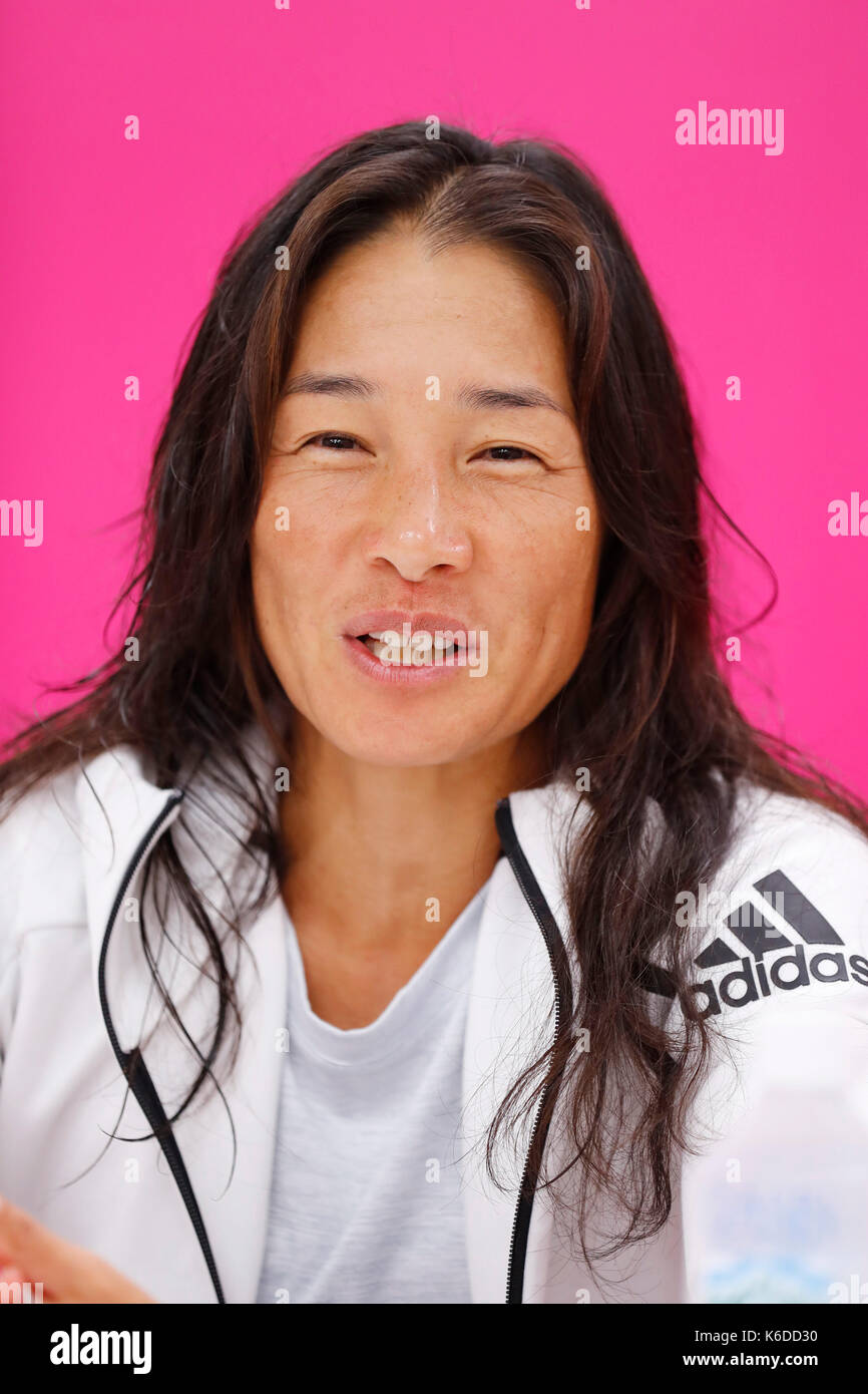 Tokyo, Japan. 12th Sep, 2017. Kimiko Date (JPN) Tennis : Japan Women's ...