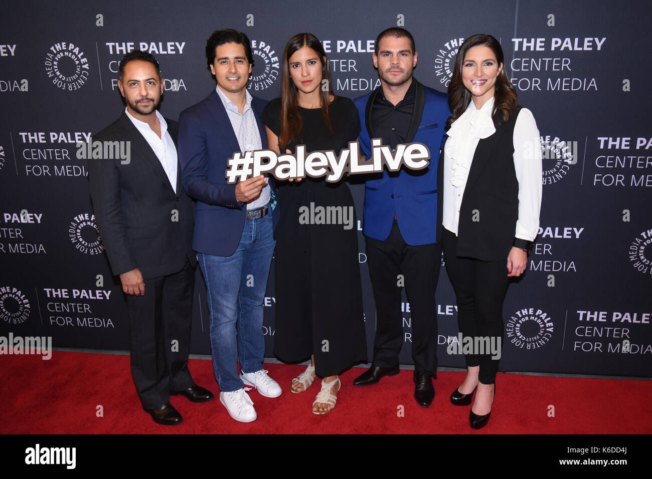NEW YORK, NY- SEPTEMBER 12, 2017: El Chapo Cast at the Red Carpet ...