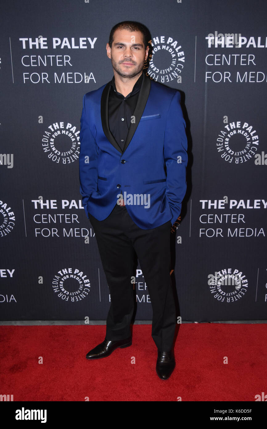 NEW YORK, NY- SEPTEMBER 12, 2017: Marco de la O at the Red Carpet ...