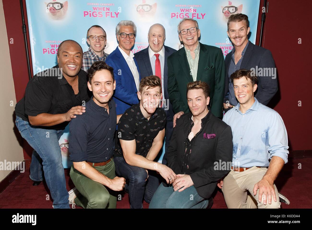 New York, NY, USA. 12th Sep, 2017. (Front row L-R), Frank Viveros ...
