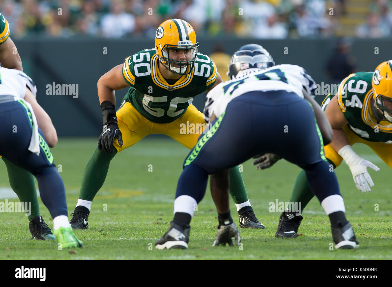 Linebacker blake martinez hi-res stock photography and images - Alamy