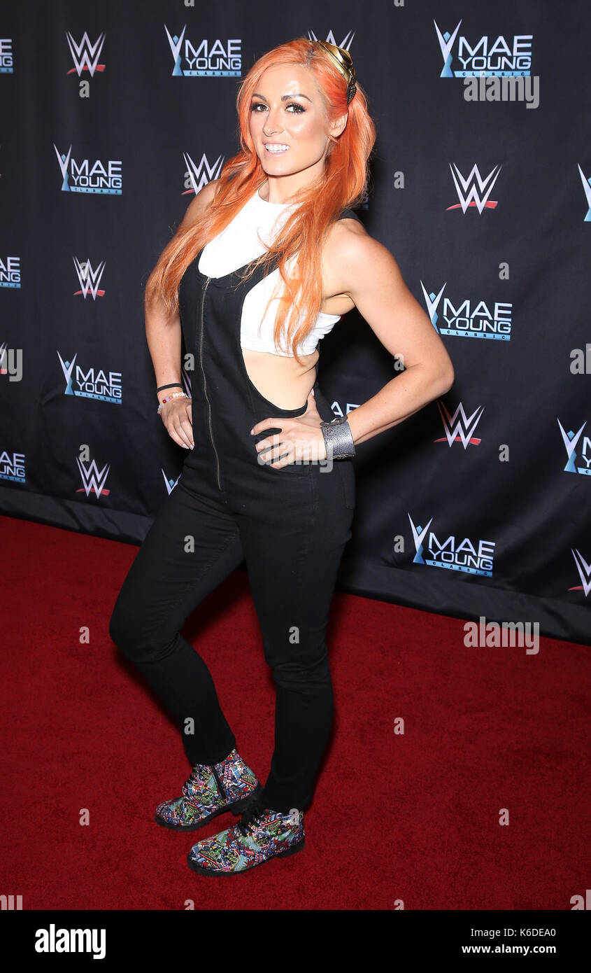 Becky lynch red carpet hi-res stock photography and images - Alamy
