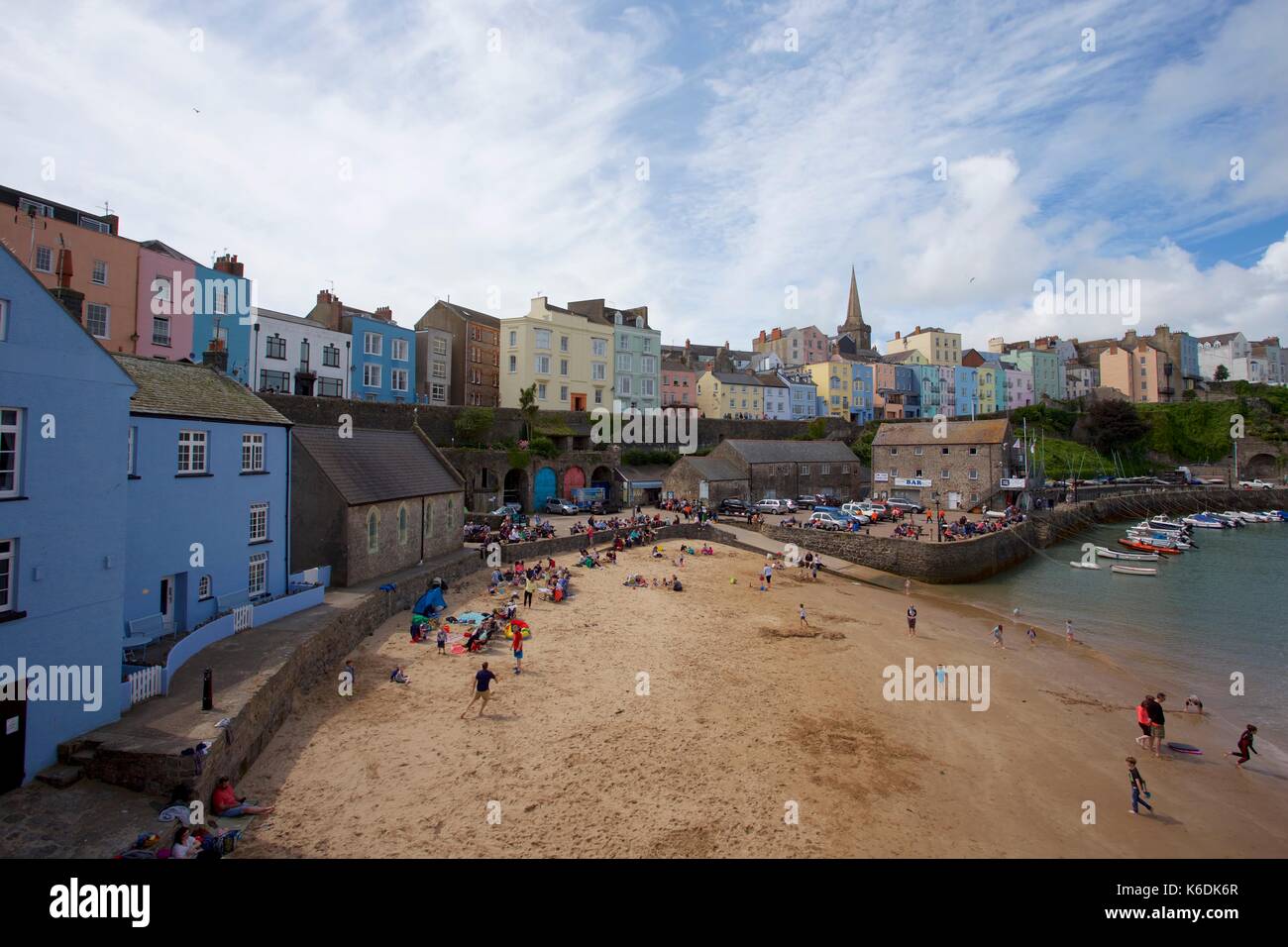 Tenby Coloured Buildings High Resolution Stock Photography and Images ...