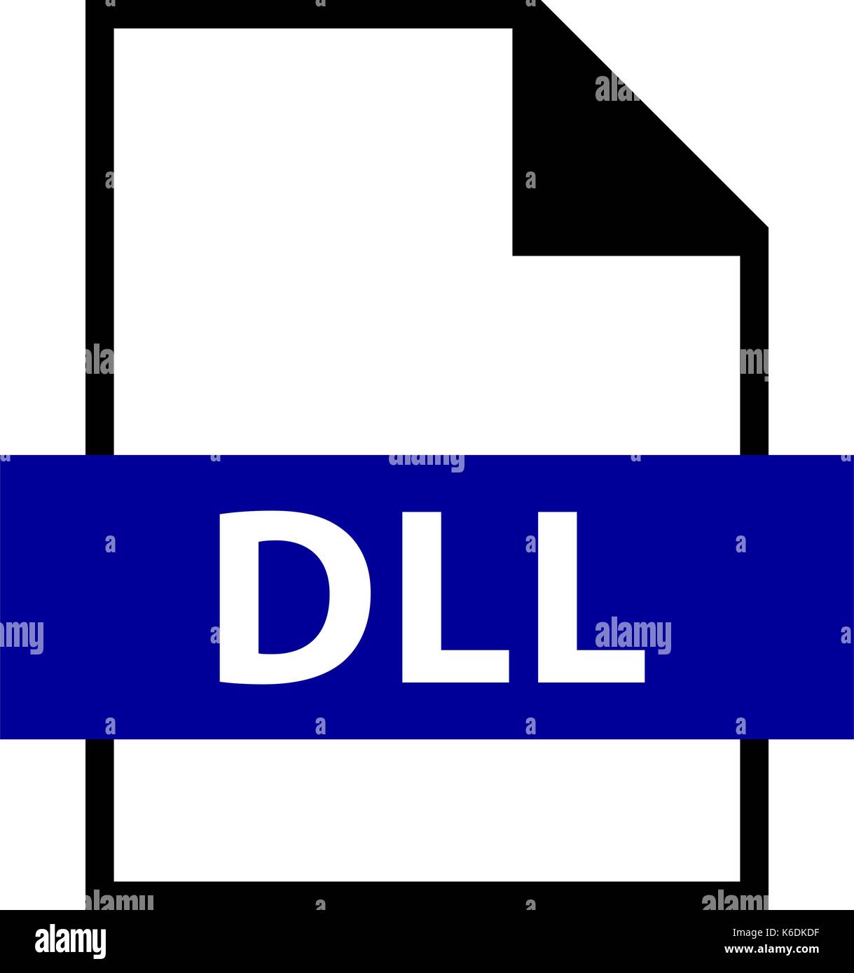 Use it in all your designs. Filename extension icon DLL Dynamic Link ...