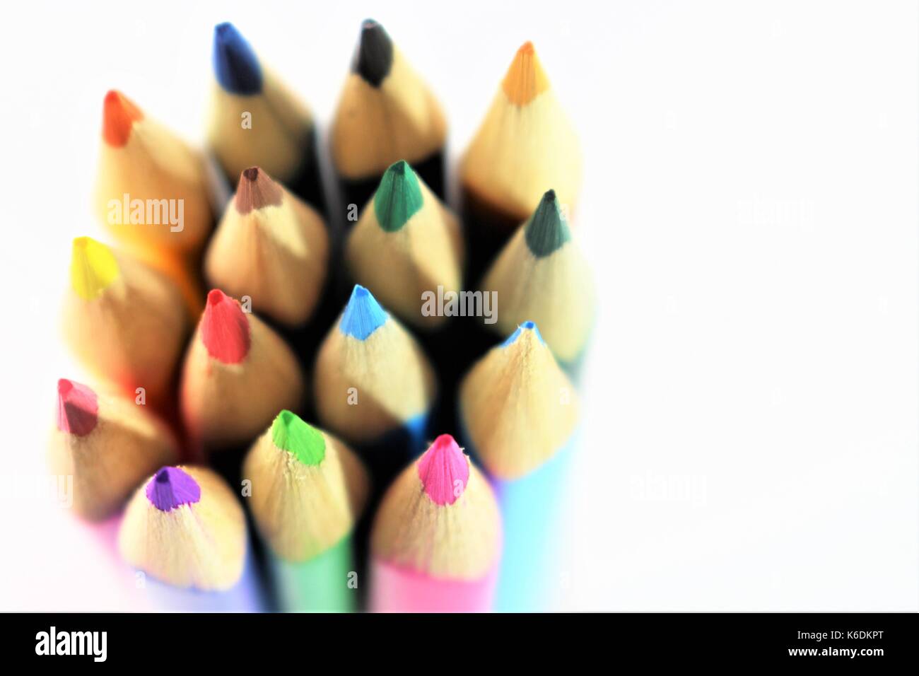 An Image of colored pencils Stock Photo - Alamy
