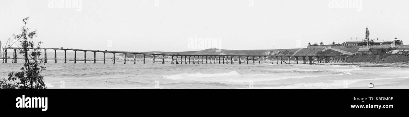Bulli Jetty and Sandon Point circa 1900 Stock Photo - Alamy