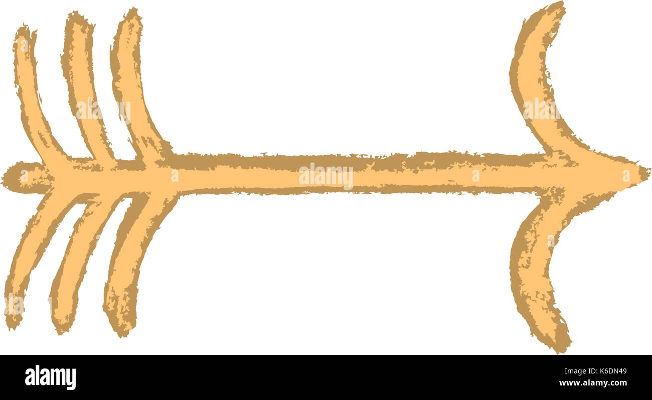 Use it in all your designs. Yellow arrow sign painted by paint ...
