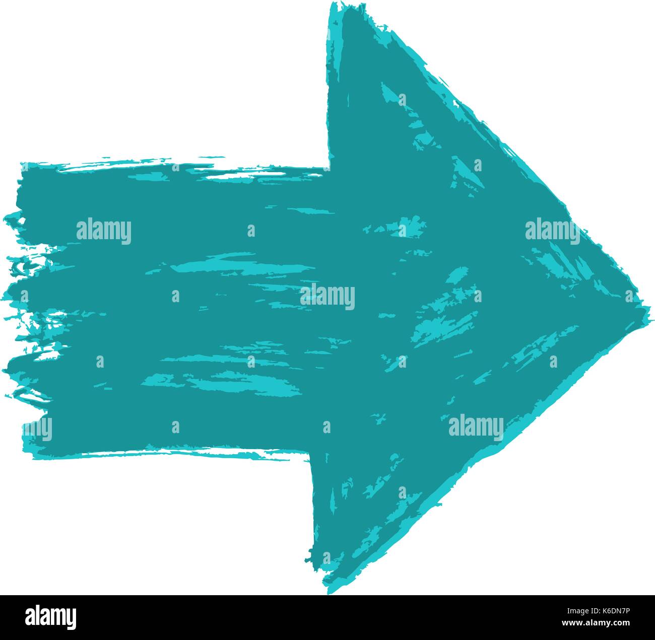 Directional painted arrow Stock Vector Images - Alamy
