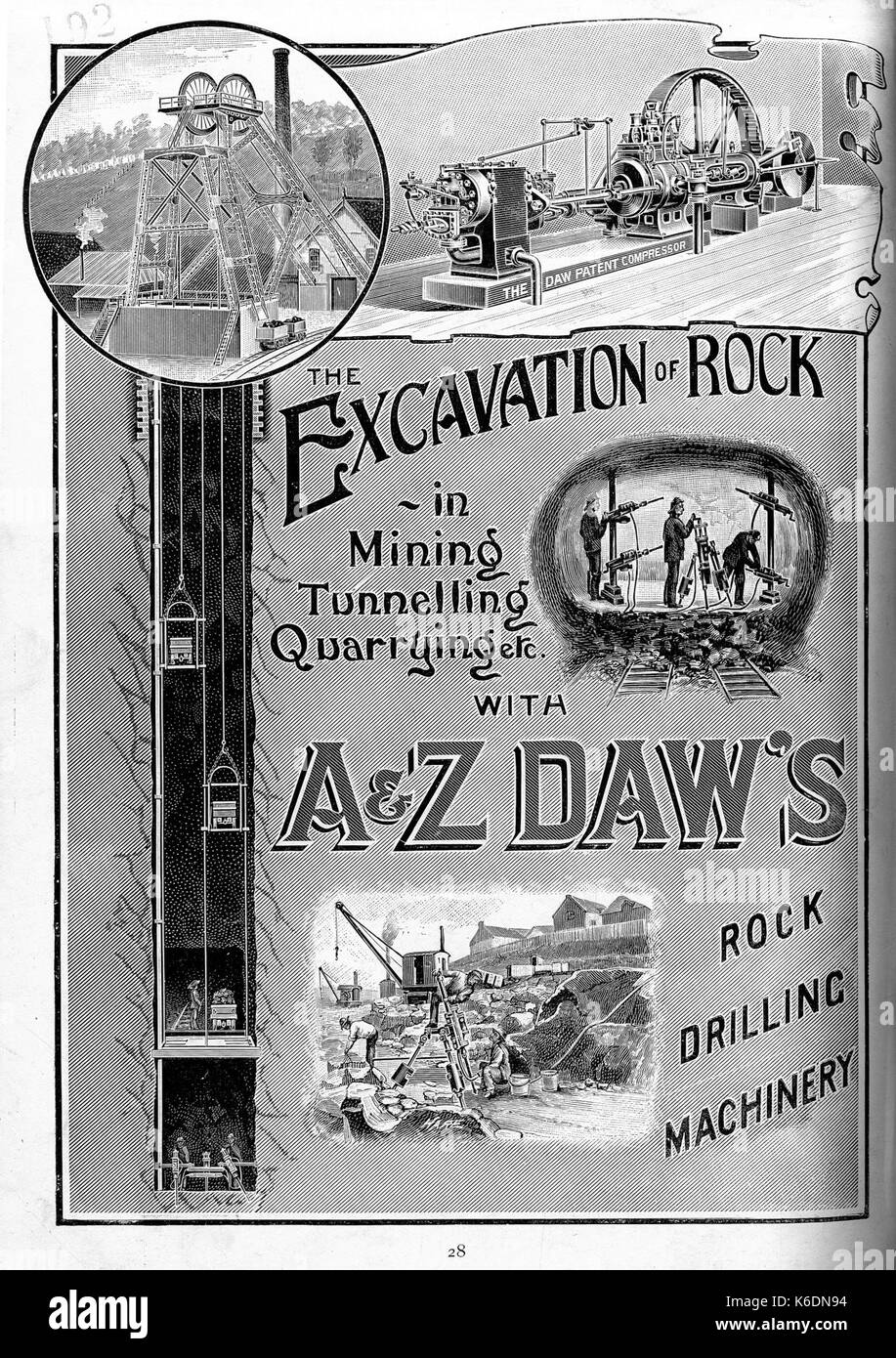 Rock drilling hi-res stock photography and images - Alamy