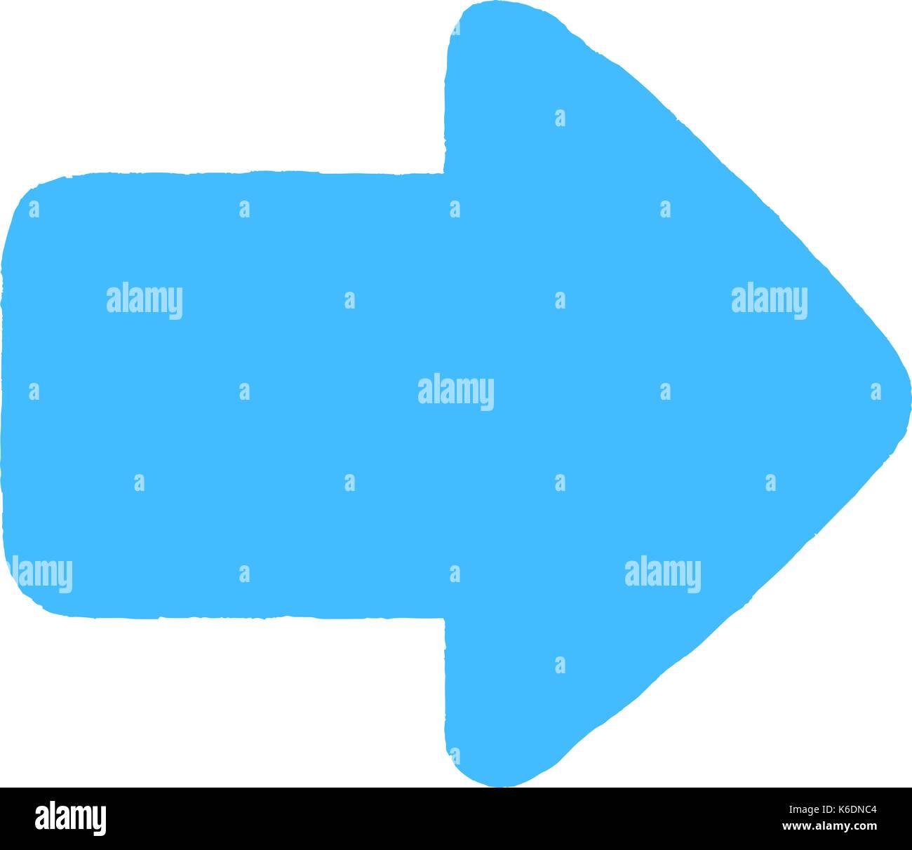 Use it in all your designs. Blue arrow sign painted by paint ...