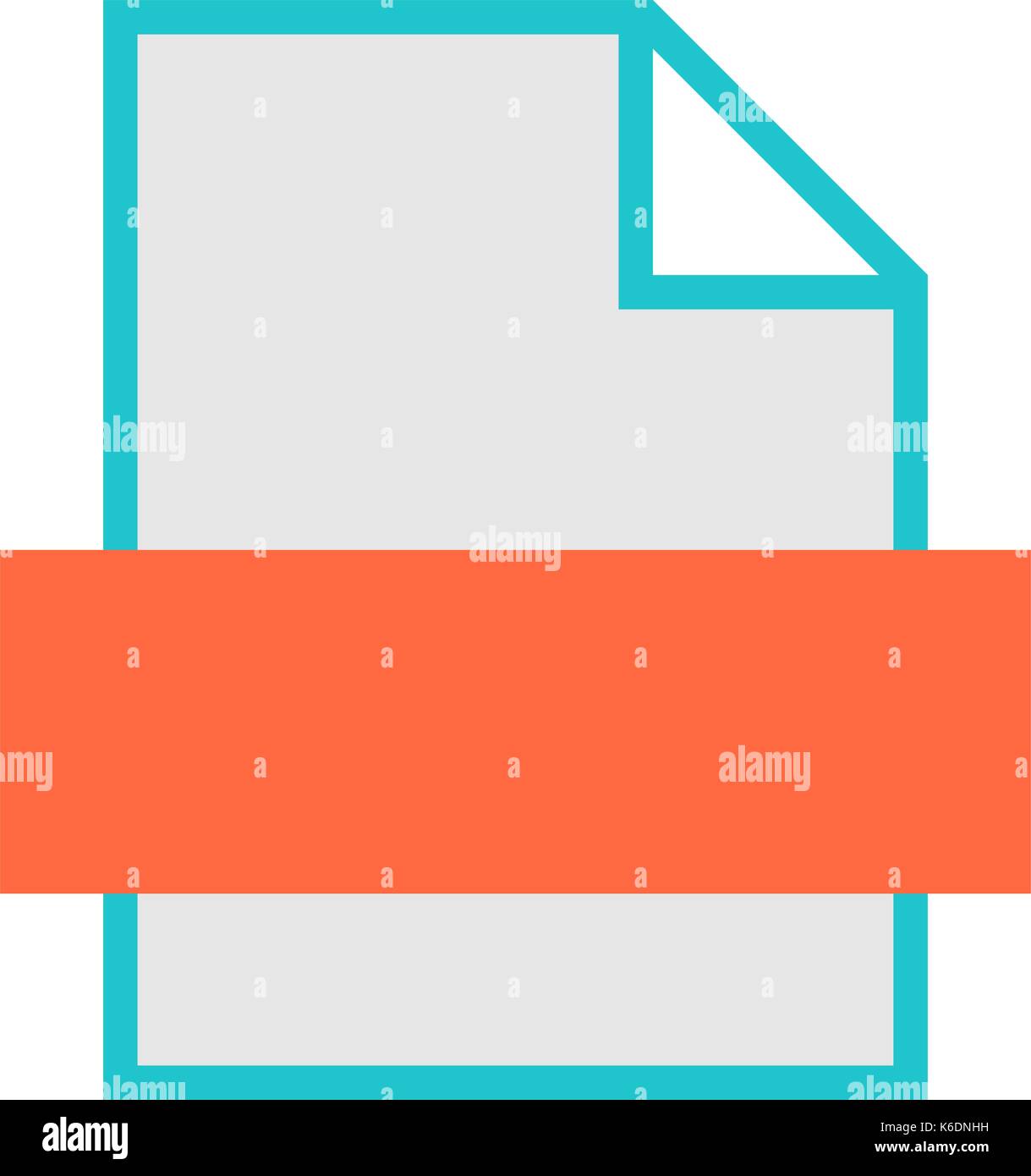 Use it in all your designs. Empty file types icons in simple flat style ...