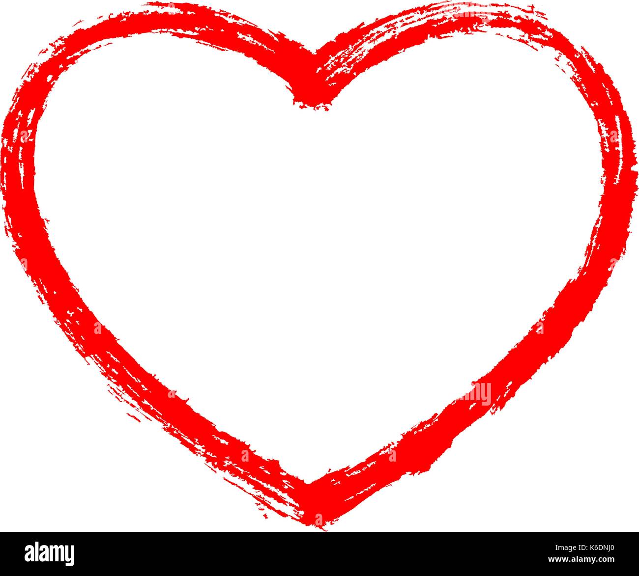 Brush Stroke Heart High Resolution Stock Photography and Images - Alamy