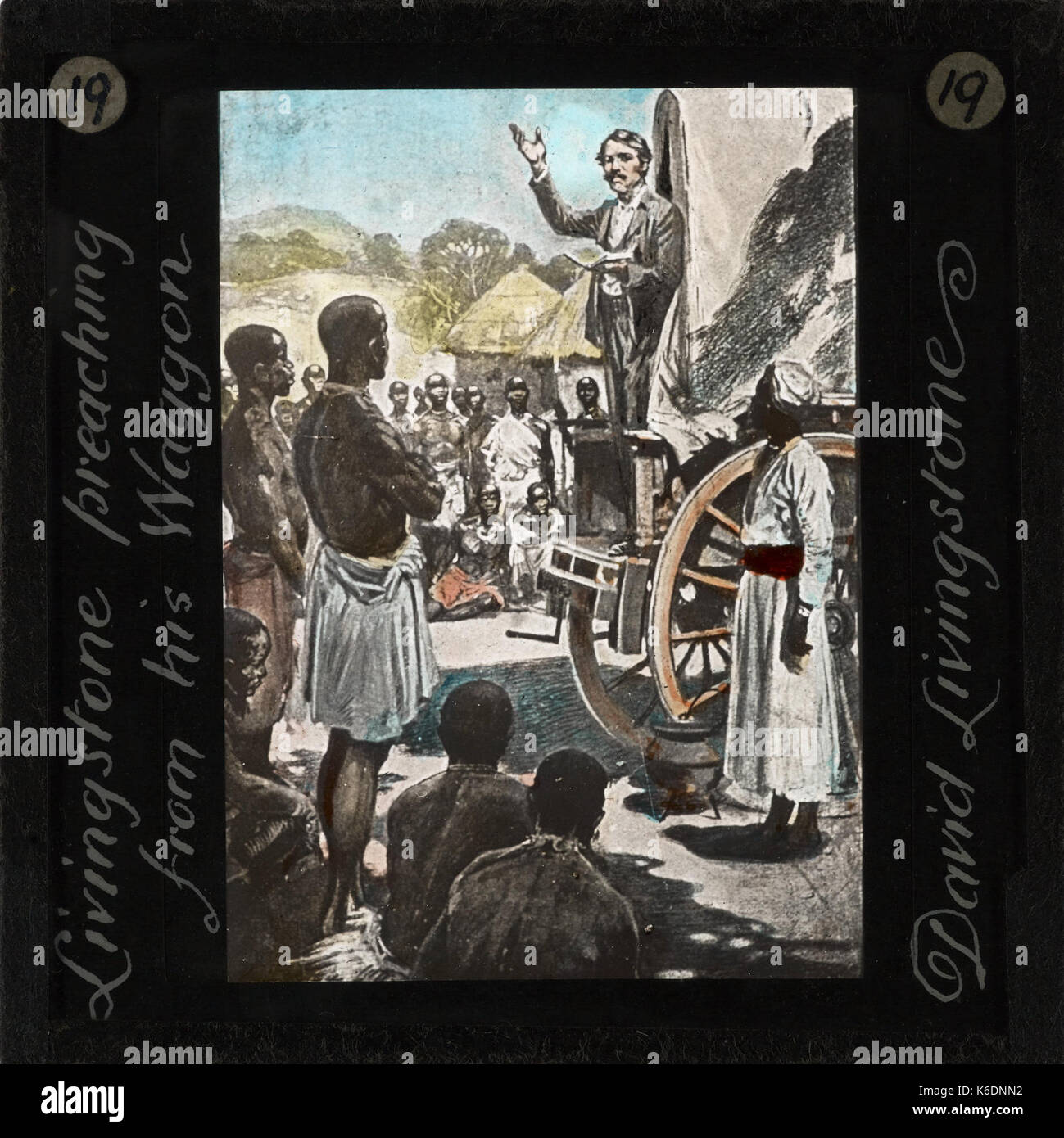 David livingstone africa map hi-res stock photography and images - Alamy