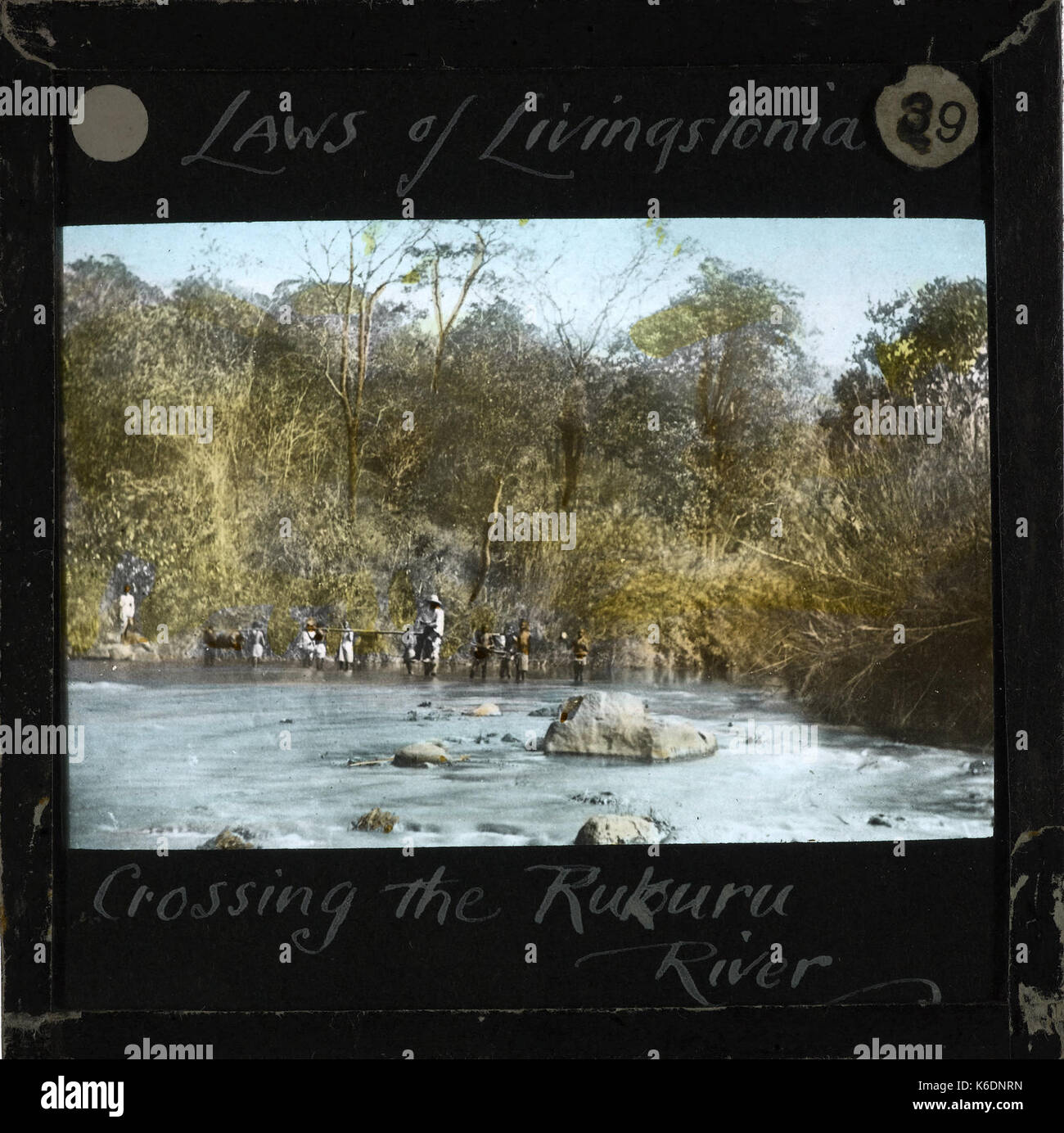 Crossing the Rukuru River, Malawi, (s.d.) (imp cswc GB 237 CSWC47 LS5 1 ...